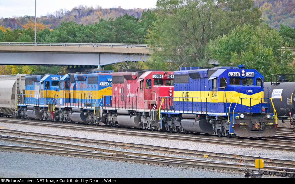 DM&E 6368, CP's Tomah Sub.